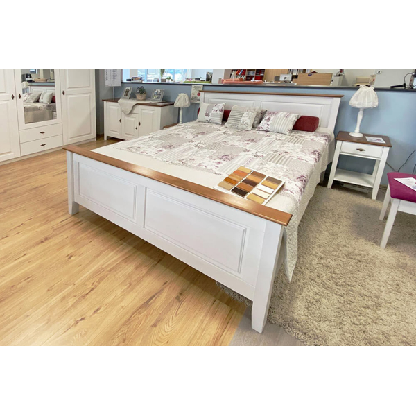 PROVENSAL 160 masívna posteľ - vysoké čelo - FINES slovenský výrobca ...